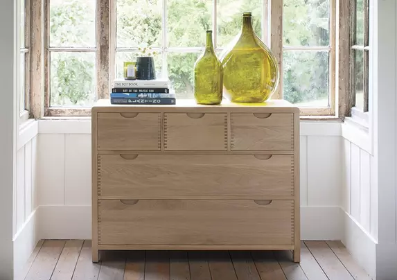 Bosco 5 Drawer Wide Chest