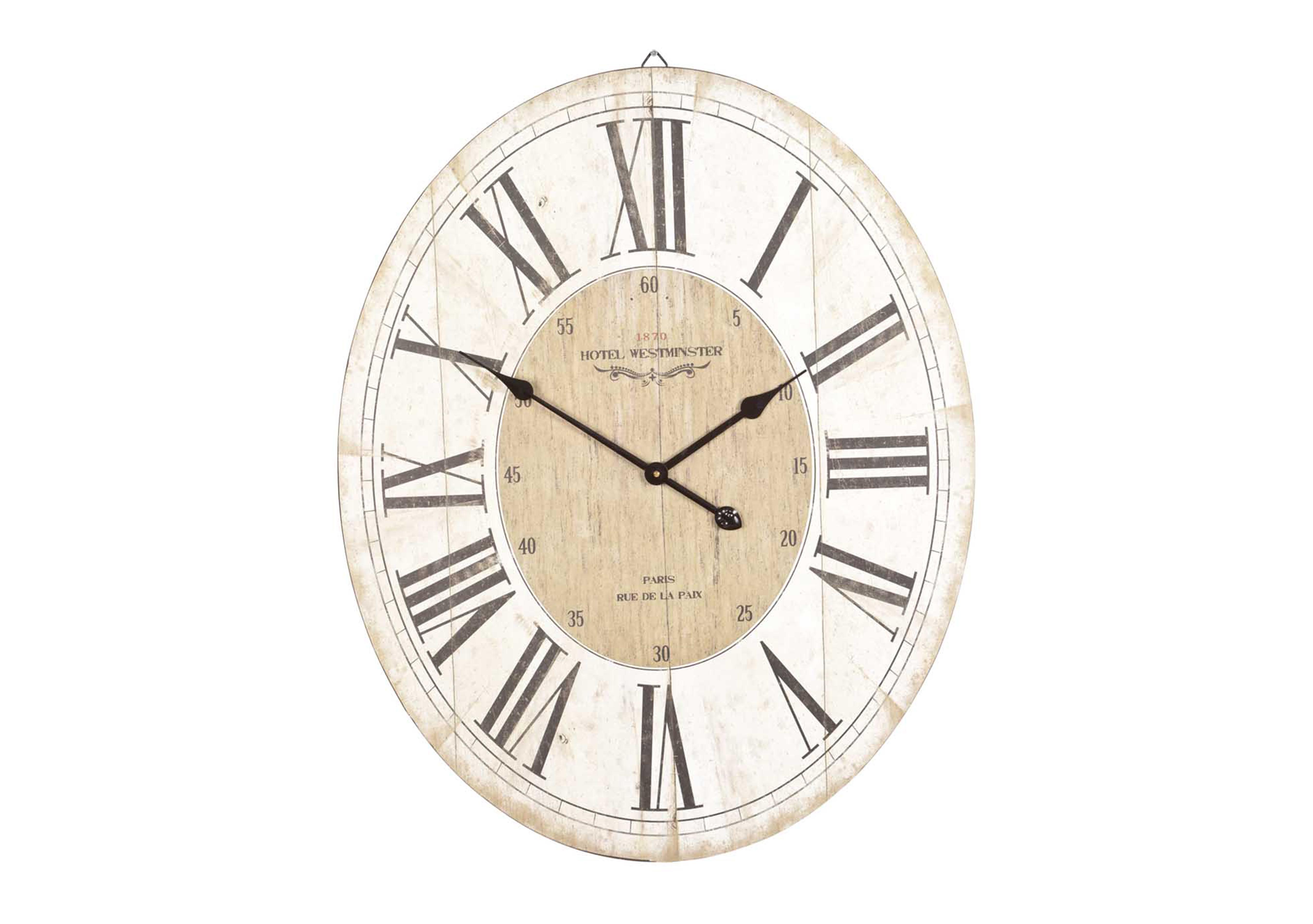 Parisienne Wall Clock - Furniture Village