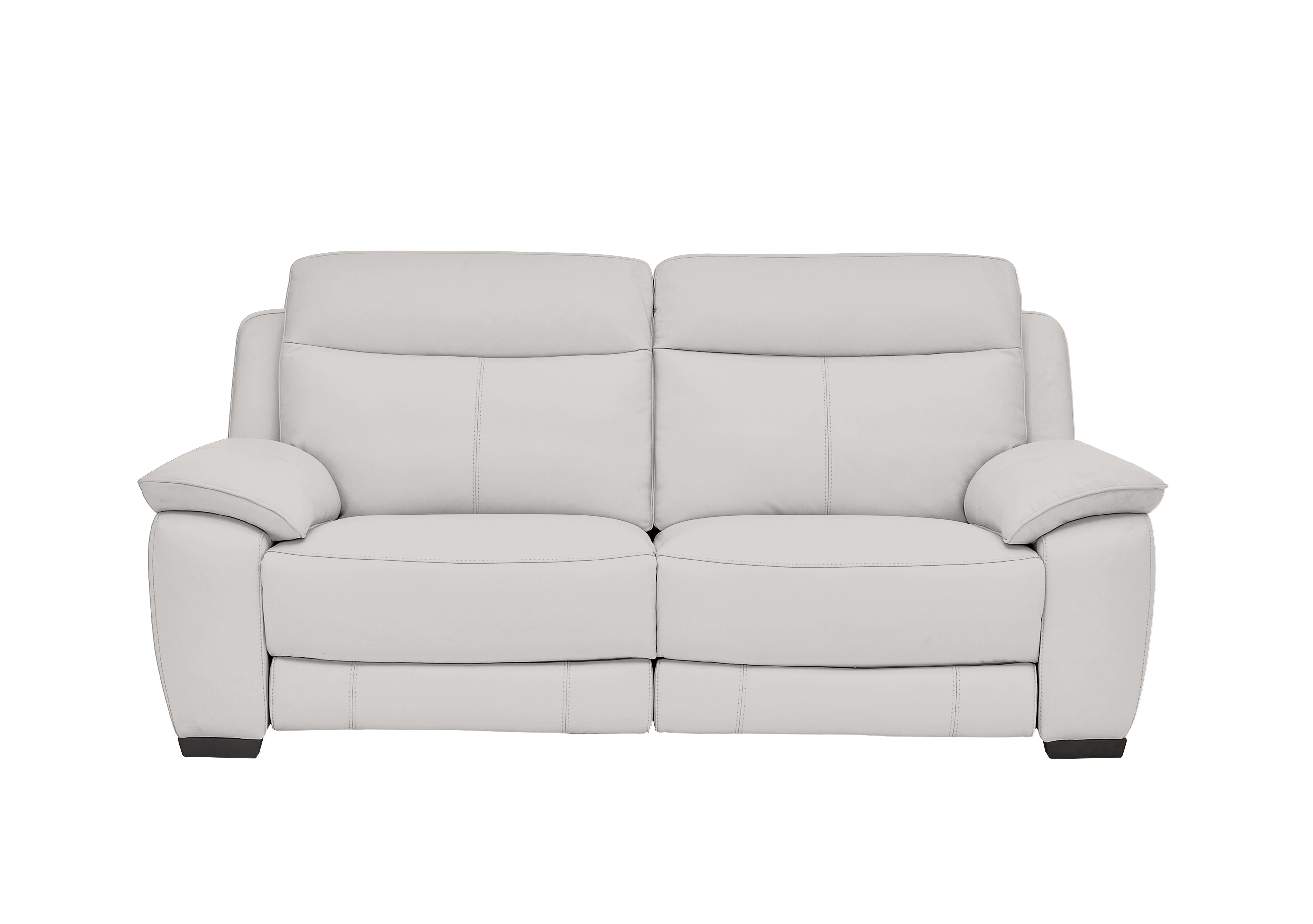 Starlight Express 3 Seater Leather Recliner Sofa with Power Headrests ...