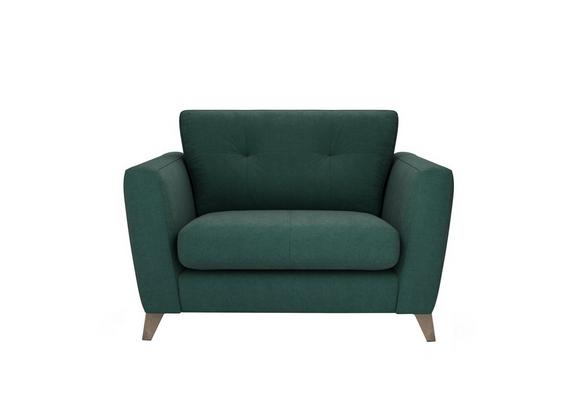 Dark green cuddle chair store