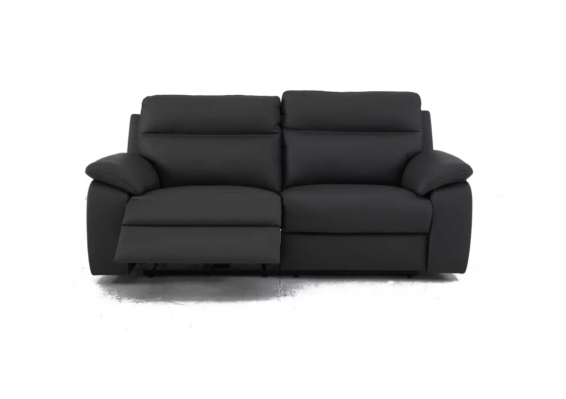 Pepino 3 Seater Leather Sofa Nicoletti Furniture Village