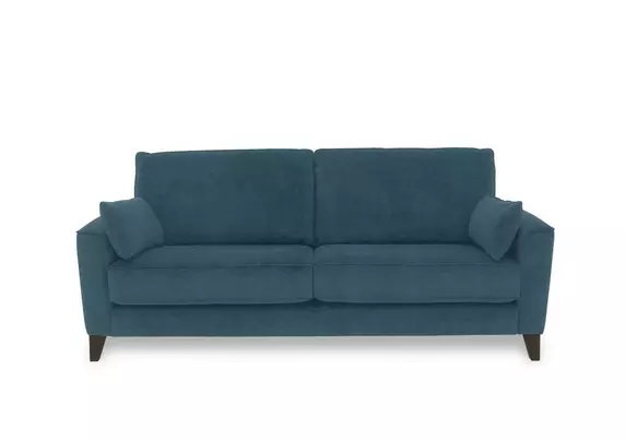 Furniture village blue sofa store