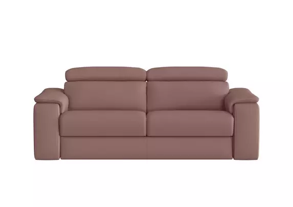 Davide 3 Seater Leather Sofa Nicoletti Furniture Village