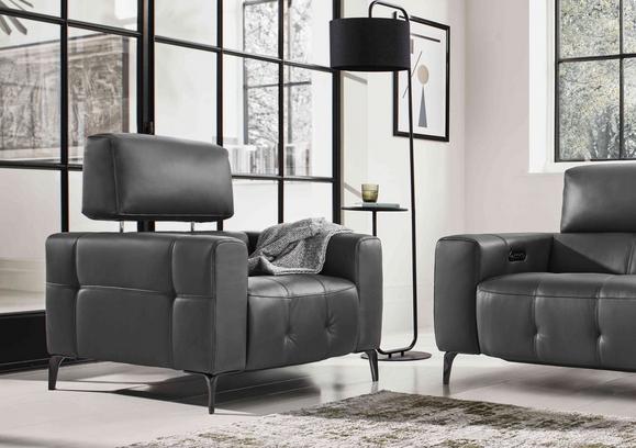 Furniture village leather sofas and chairs store
