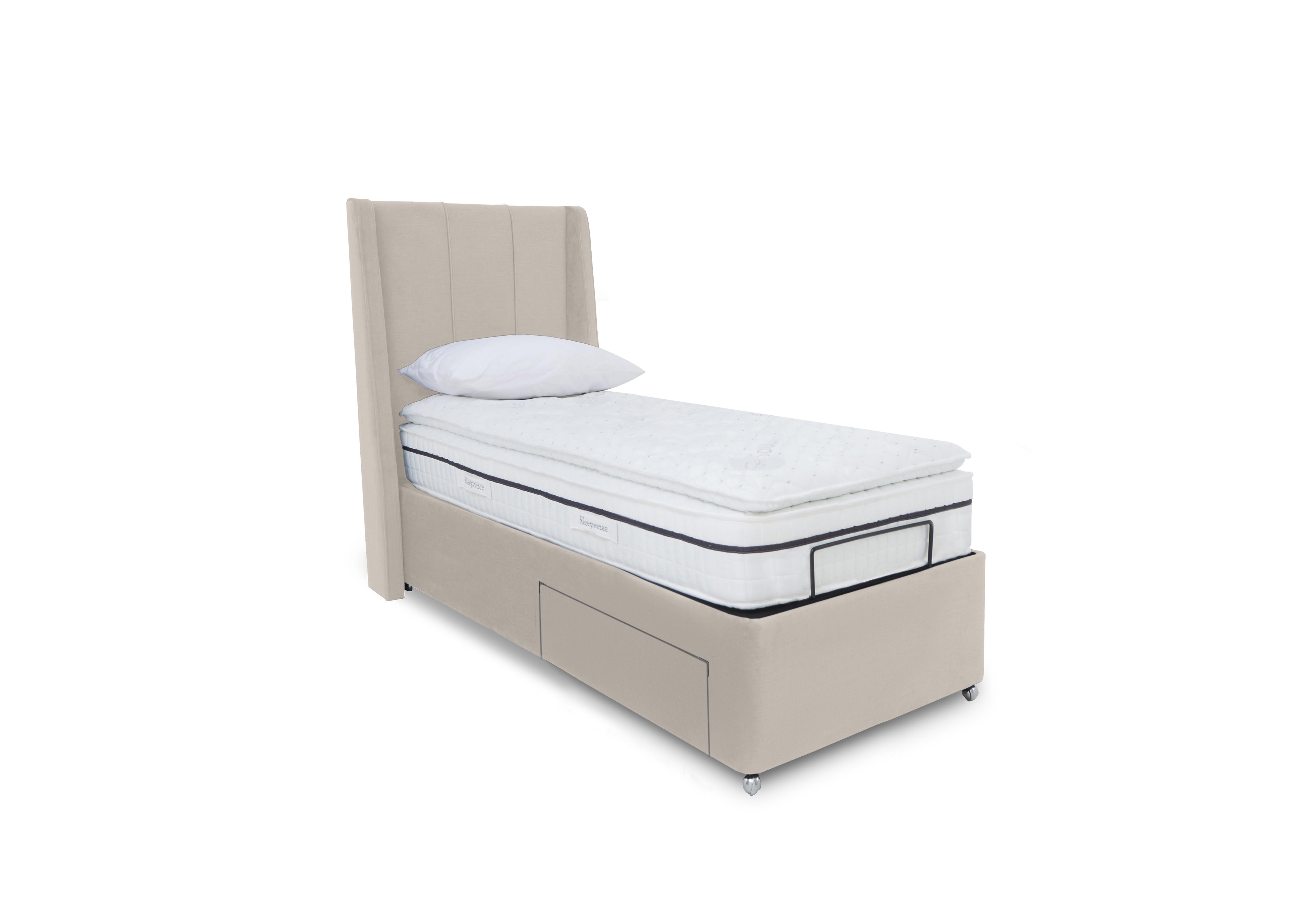 E-Motion Akira Adjustable Divan Base with Headboard - Furniture Village