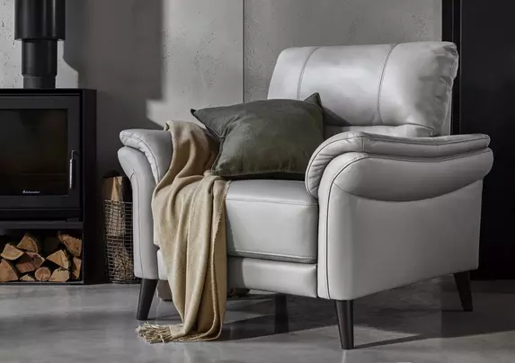 Winner Leather Armchair Furniture Village