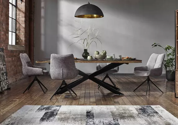 Dining table with black legs store