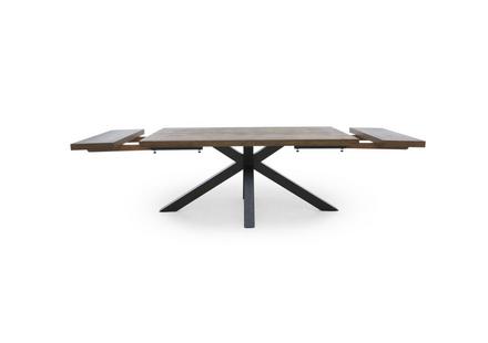 Jupiter Dining Table with Star Base and 4 Swivel Dining Chairs ...