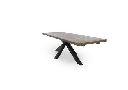 Jupiter Dining Table with Star Base and 4 Swivel Dining Chairs ...