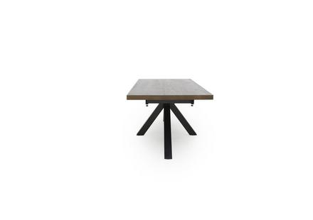 Jupiter Dining Table with Star Base and 4 Swivel Dining Chairs ...