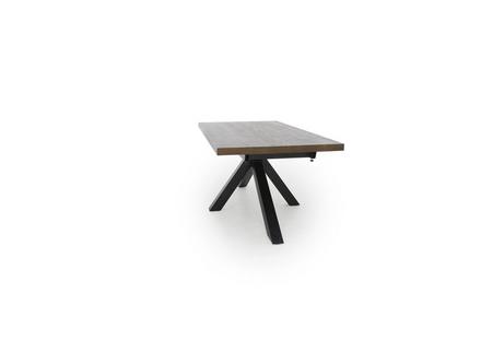 Jupiter Dining Table with Star Base and 4 Swivel Dining Chairs ...